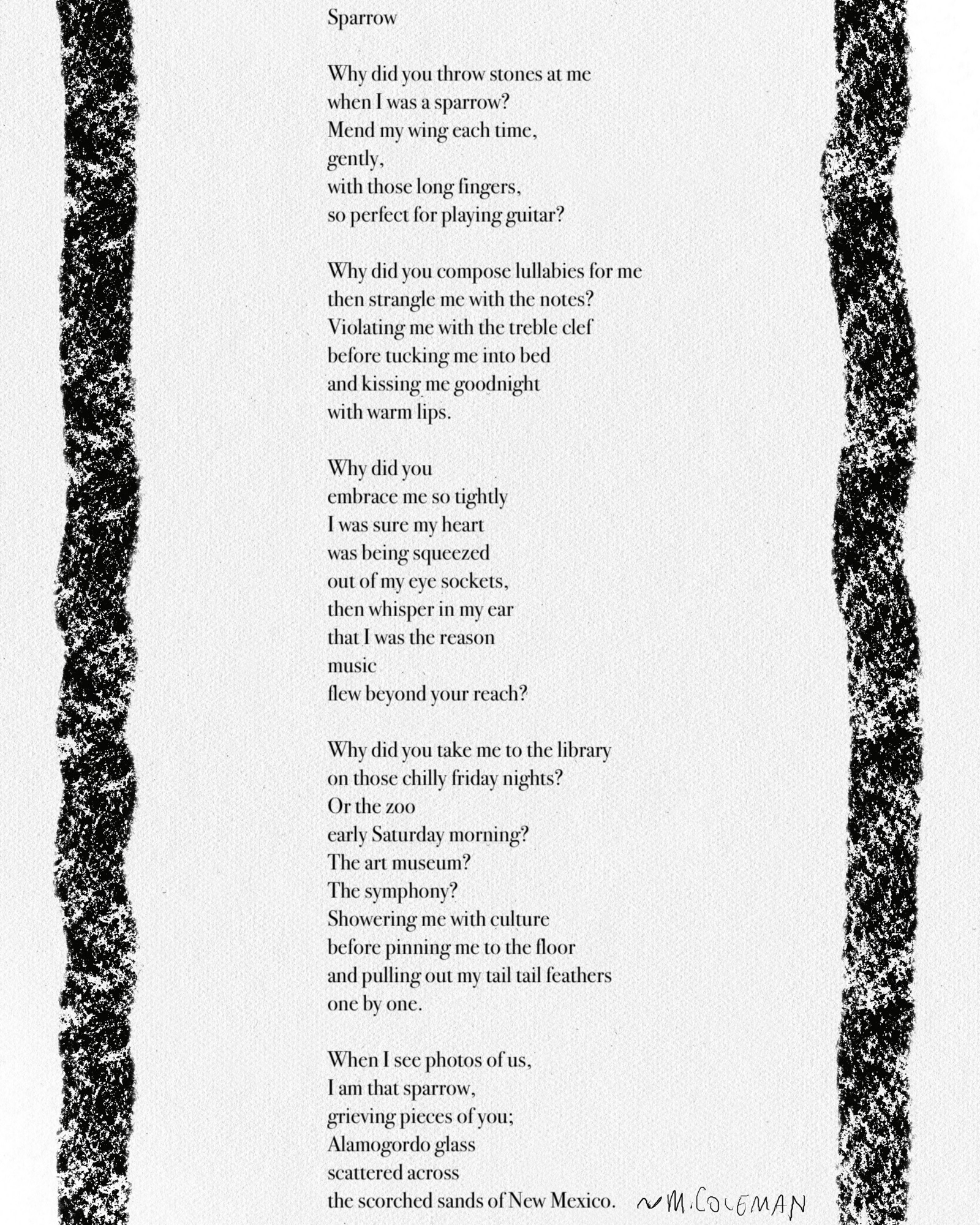 A poem, the daily writing prompt, and day 3 of 60 of my habit change ...
